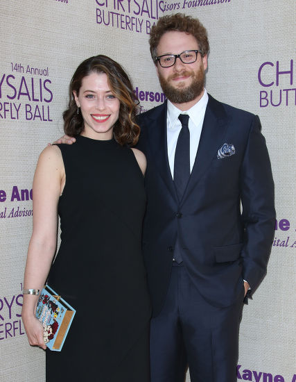 Seth Rogen Wife Lauren Miller Editorial Stock Photo - Stock Image ...