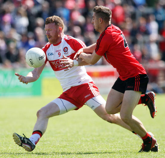 Derrys Fergal Doherty Downs Ryan Boyle Editorial Stock Photo - Stock ...