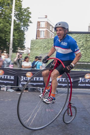 Riders Popular Penny Farthing Race Editorial Stock Photo - Stock Image ...