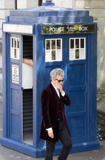 Peter Capaldi Tardis Editorial Stock Photo - Stock Image | Shutterstock