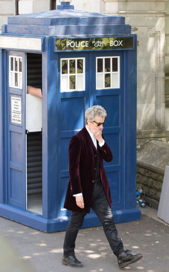 Peter Capaldi Tardis Editorial Stock Photo - Stock Image | Shutterstock