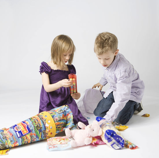 Model Released Children Eating Sweets Large Editorial Stock Photo ...