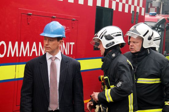 Gareth Bacon Blue Hat Chairman London Editorial Stock Photo - Stock ...