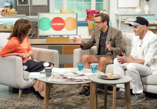 Lorraine Kelly Nick Heyward Ben Volpelierepierrot Editorial Stock Photo ...