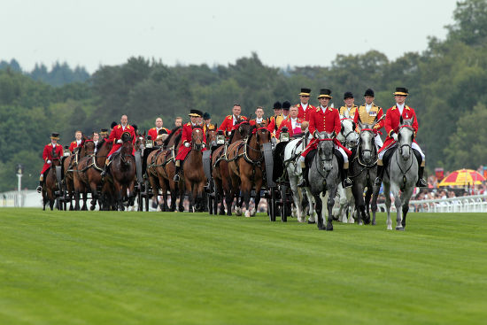 Royal Ascot Royal Procession Arrives Front Editorial Stock Photo ...