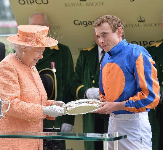 Queen Elizabeth Ii Ryan Moore His Editorial Stock Photo - Stock Image ...