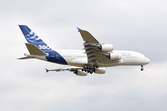 Airbus A380 Making Demonstration Flight 51st Editorial Stock Photo ...