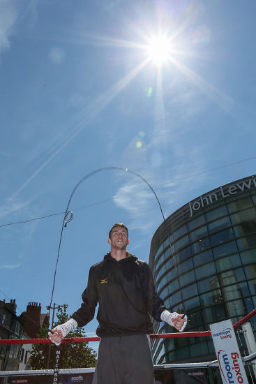Callum Smith During His Workout Editorial Stock Photo - Stock Image ...