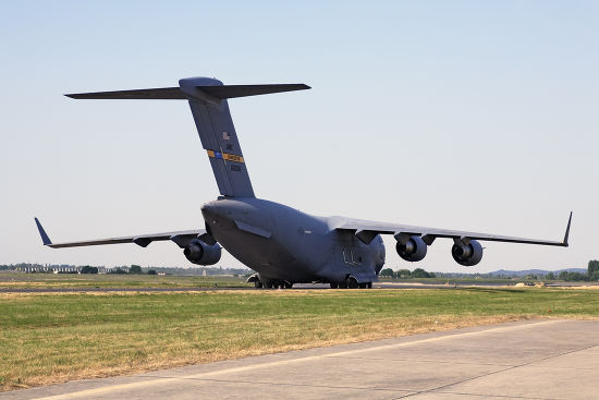 Lockheed C5 Galaxy Cargo Plane Us Editorial Stock Photo - Stock Image ...