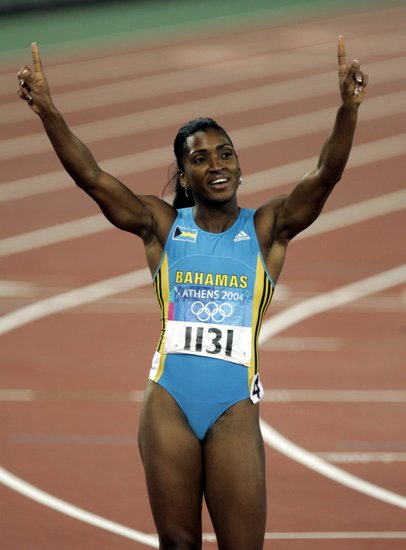 Tonique Williams Darling Bahamas Won Womens Editorial Stock Photo ...