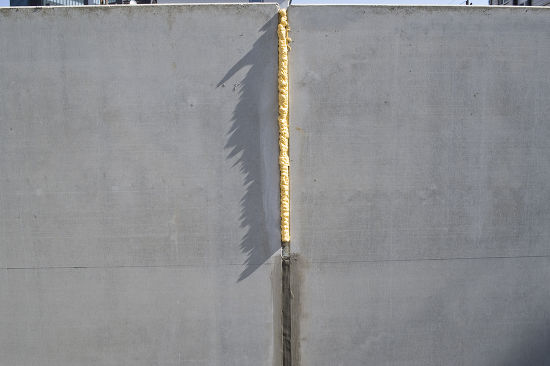 Sealing Compound Between Two Blocks Concrete Editorial Stock Photo ...