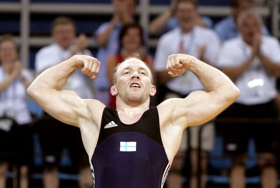 Greco Roman Wrestling Marko Yli Hannuksela Editorial Stock Photo ...