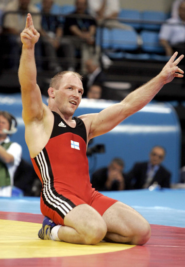 Greco Roman Wrestling Marko Yli Hannuksela Editorial Stock Photo ...