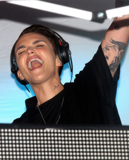 Ruby Rose Djing Editorial Stock Photo - Stock Image | Shutterstock