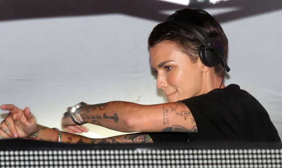 Ruby Rose Djing Editorial Stock Photo - Stock Image | Shutterstock