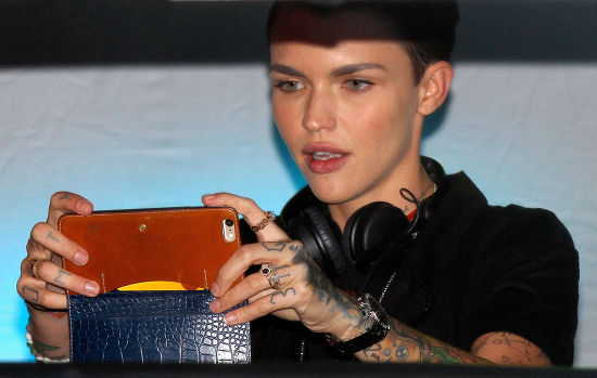 Ruby Rose Djing Editorial Stock Photo - Stock Image | Shutterstock