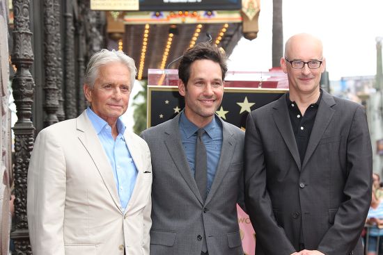 Michael Douglas Paul Rudd Adam Scott Editorial Stock Photo - Stock ...