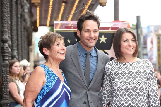 Paul Rudd Mother Gloria Sister Editorial Stock Photo - Stock Image ...