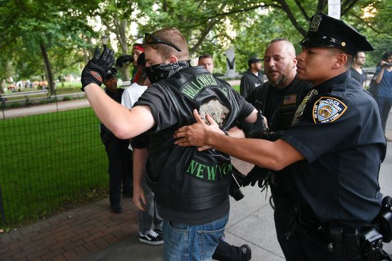 Members Motorcycle Club Hallowed Sons Join Editorial Stock Photo ...