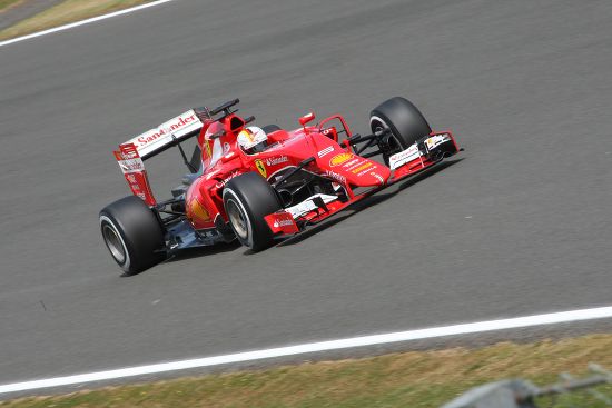 Seb Vettel Ger Ferrari F1 200mph Editorial Stock Photo - Stock Image ...