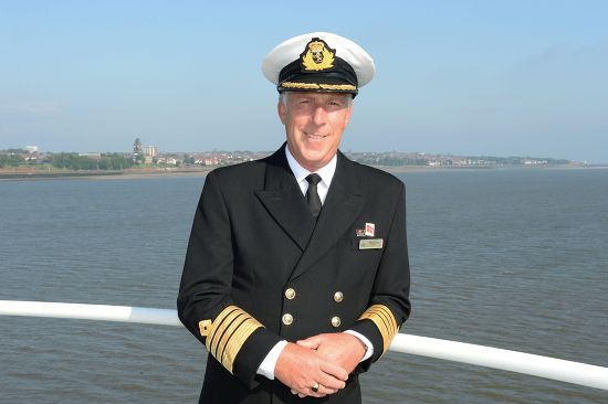 Captain Kevin Oprey Master Queen Mary Editorial Stock Photo - Stock ...