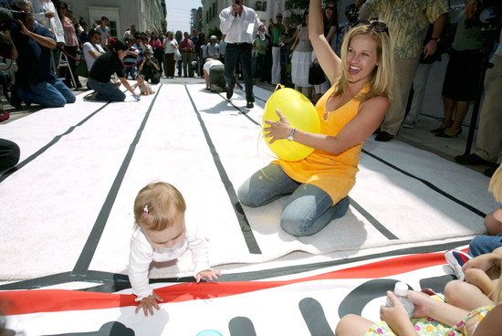 Chrissy Blumenthal Daughter Calli Winner Diaper Editorial Stock Photo ...
