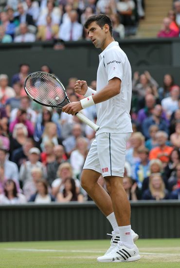 Novak Djokovic Serbia Throws His Racket Editorial Stock Photo - Stock ...