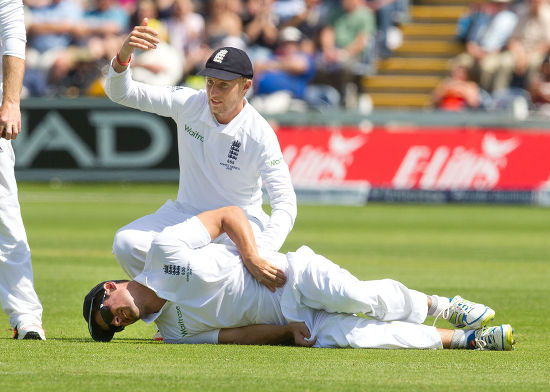 Englands Alastair Cook Captain Agony After Editorial Stock Photo ...