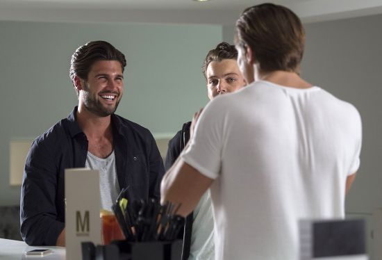 Lewis Bloor Meets Dan Edgar James Editorial Stock Photo - Stock Image ...