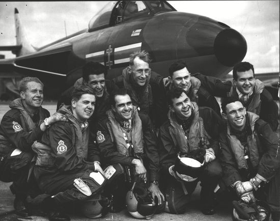 Raf Pilots Number 41 Squadron Biggin Editorial Stock Photo - Stock ...