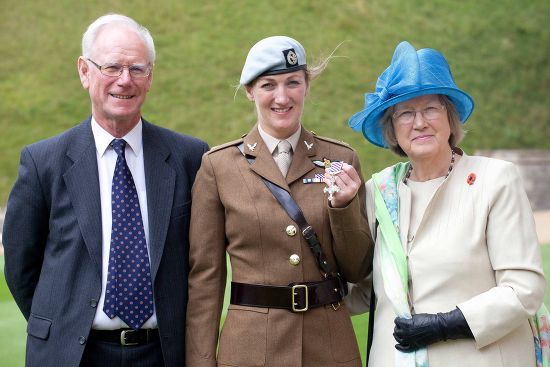 Left Paul Nicholson Major Laura Nicholson Editorial Stock Photo - Stock ...