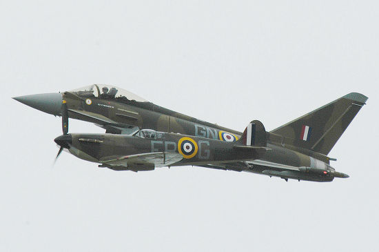 2015 Typhoon Fgr4 Spitfire Display Team Editorial Stock Photo - Stock ...
