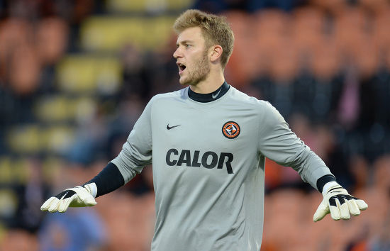 Dundee United Goalkeeper Luis Maria Zwick Editorial Stock Photo - Stock ...
