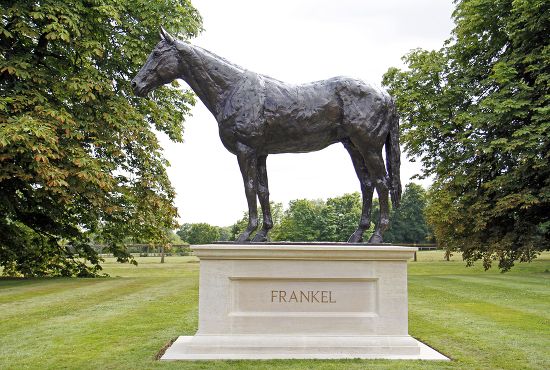 Bronze Frankel Unveiled Banstead Manor Stud Editorial Stock Photo ...