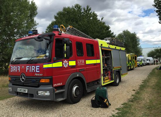 Fire Engine Scene Editorial Stock Photo - Stock Image | Shutterstock