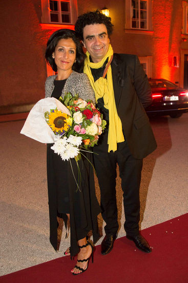 Rolando Villazon Wife Lucia Editorial Stock Photo - Stock Image ...