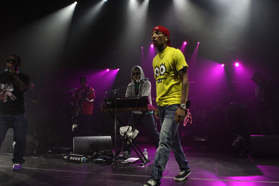 Us Rapper Producer Pharrell Williams Performs Editorial Stock Photo ...