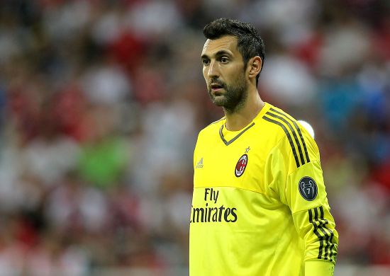 Diego Lopez Ac Milan During Audi Editorial Stock Photo - Stock Image ...