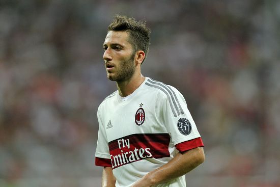Andrea Bertolacci Ac Milan During Audi Editorial Stock Photo - Stock ...