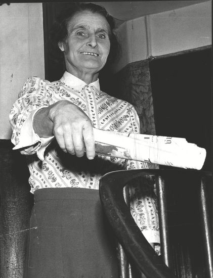 Mrs Maria Crane 84 Who Foiled Editorial Stock Photo - Stock Image ...