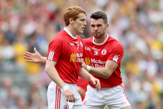 Darren Mccurry L Celebrates Peter Harte Editorial Stock Photo - Stock ...