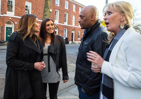 Liz Mcdonald Beverley Callard Tony Stewart Editorial Stock Photo ...