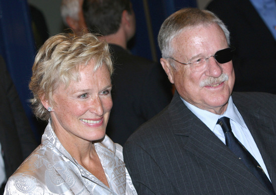Glenn Close Her Father William Editorial Stock Photo - Stock Image ...