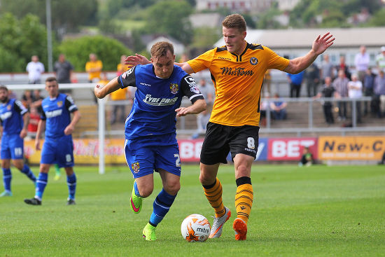 Charlie Lee Stevenage Yan Klukowski Newport Editorial Stock Photo ...