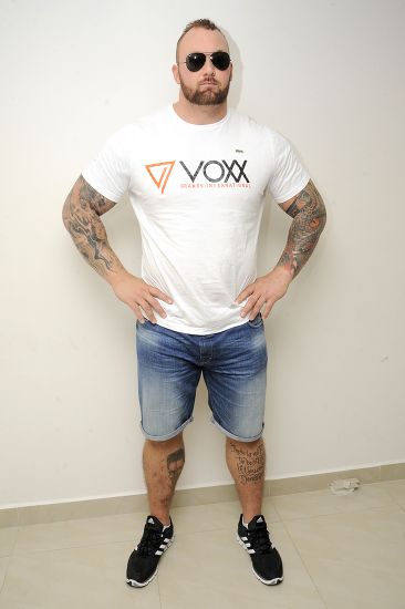 Icelandic Actor Hafthor Julius Aka Mountain Editorial Stock Photo ...