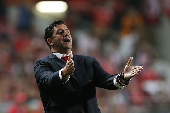 Benficas Coach Rui Vitoria Reacts Editorial Stock Photo - Stock Image ...