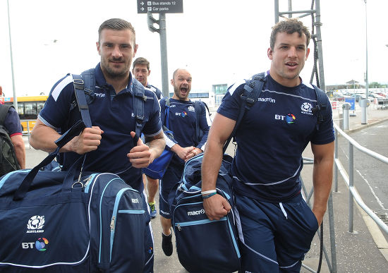 Scotland Players Rory Hughes L John Editorial Stock Photo - Stock Image ...