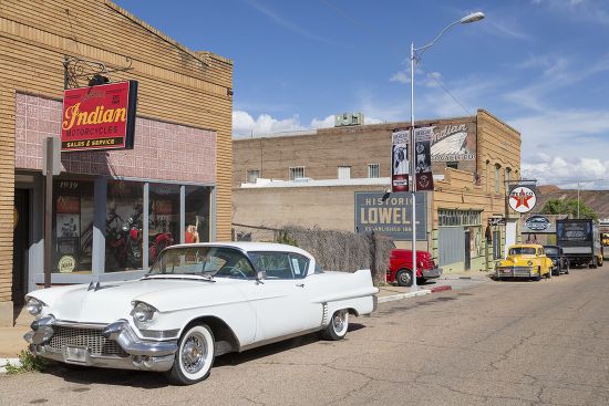 Old Cadillac Roadside Bisbee Arizona Usa Editorial Stock Photo - Stock ...