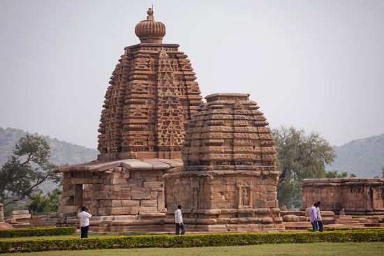 Temple Building Chalukya Dynasty Unesco World Editorial Stock Photo ...