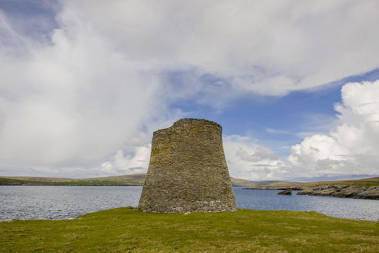 Most Wellpreserved Pictish Tower Iron Age Editorial Stock Photo - Stock ...